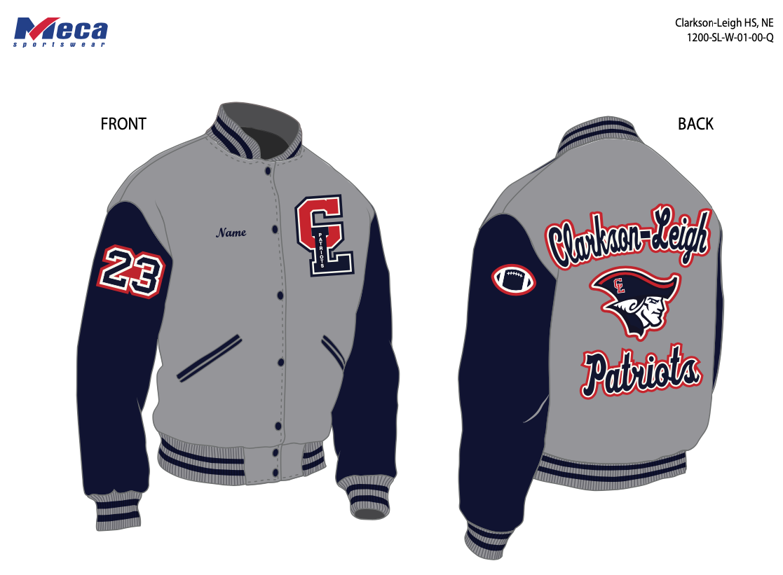 Clarkson Public Schools - Letterman Jacket Order Forms